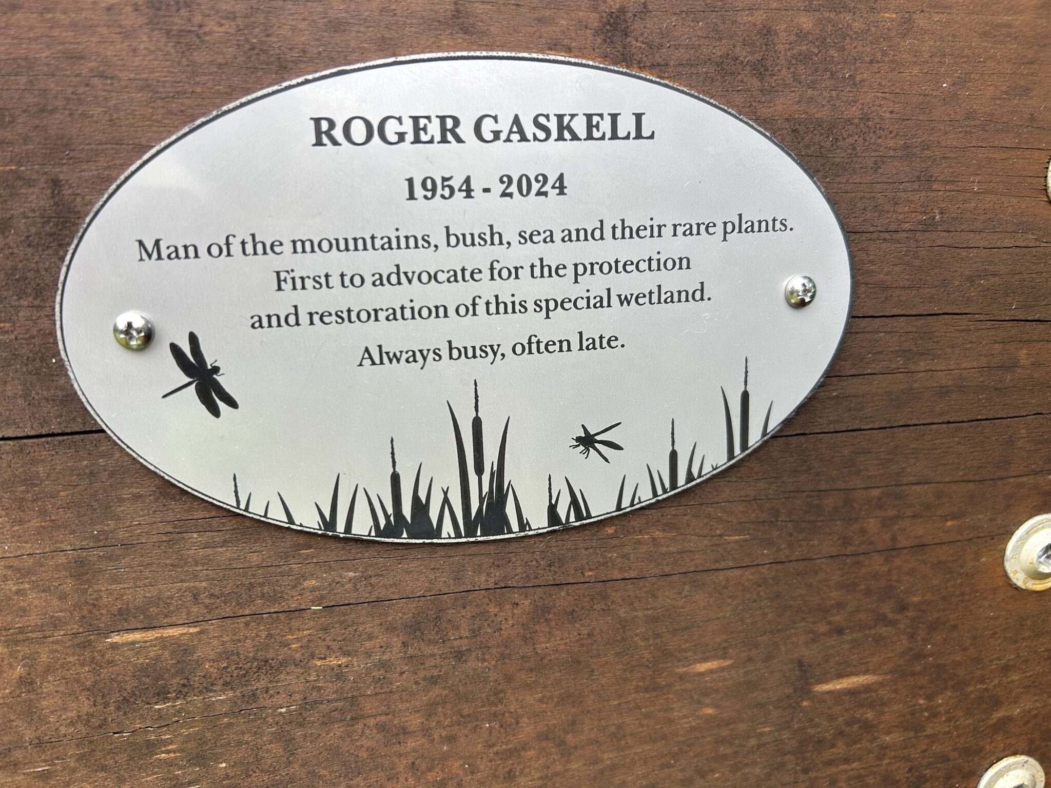 🌱 Honouring Roger Gaskell at Otuwhero Wetland - Motueka Catchment ...
